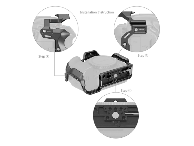 SmallRig 4978 Canon EOS R5 MII için Kafes - Türkiye’de Amerika ...