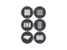 Godox Microphone Godox GP-GS4 Lighting Gobos Set For GP-Series ...
